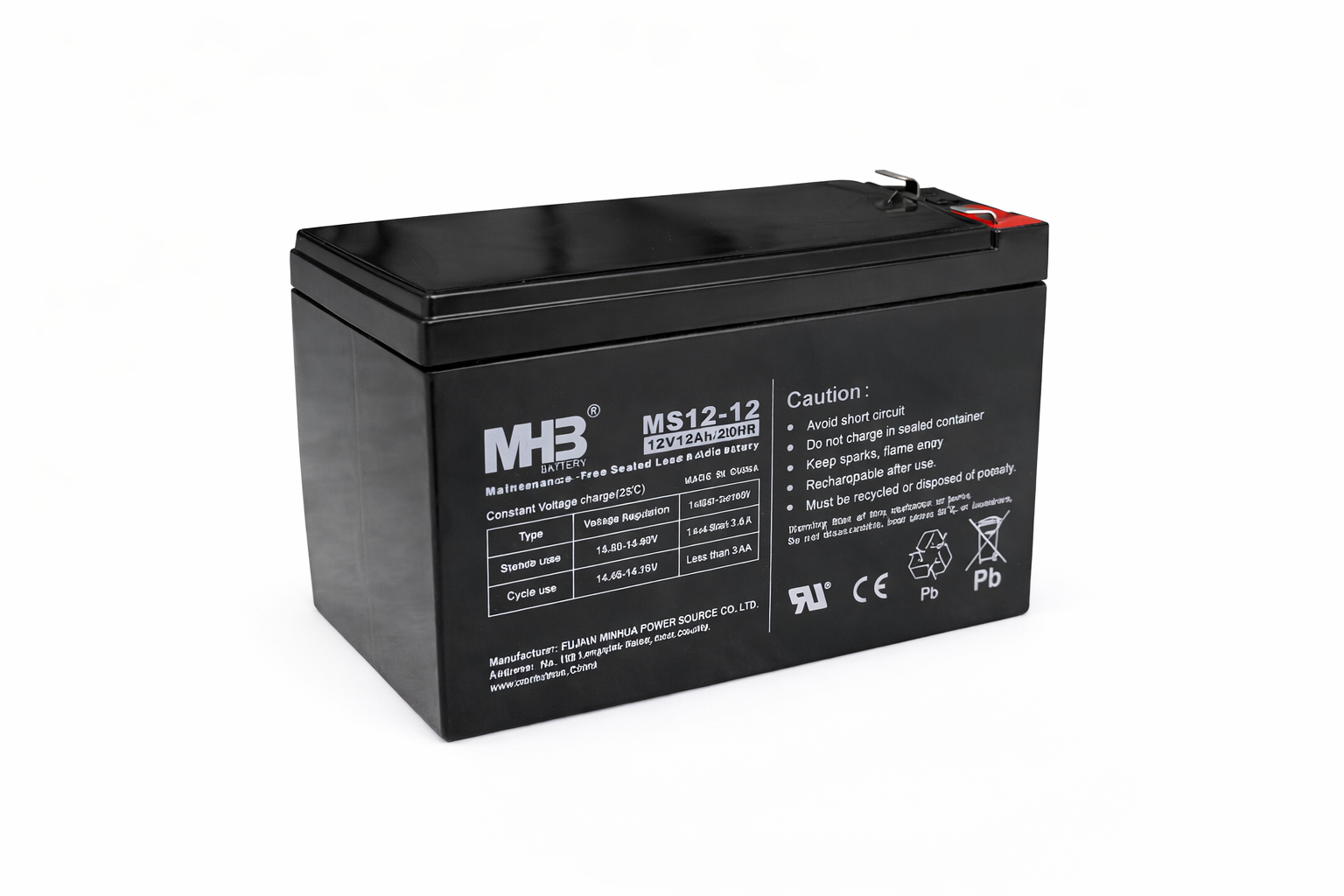 MS12-12AH - Battery World Vancouver