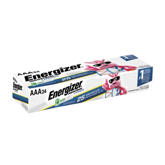 Energizer Industrial Lithium AAA Batteries – 24 - Battery World Vancouver
