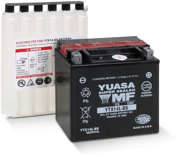 YTX14L-BS YUASA - Battery World Vancouver